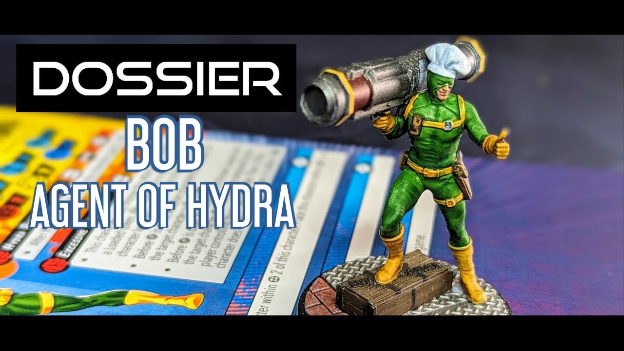 Marvel Crisis Protocol Dossier - Bob, Agent of Hydra - YouTube