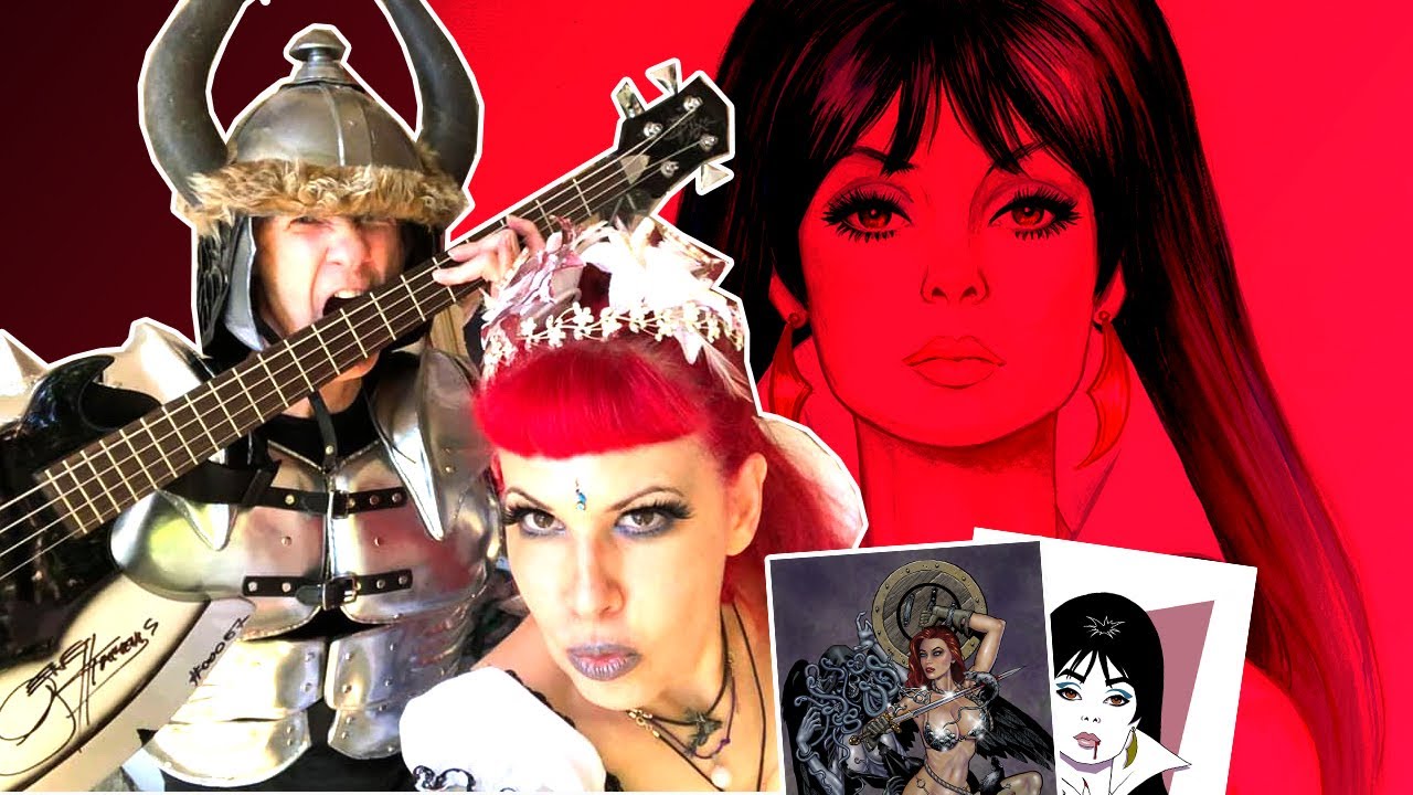 Jim Balent & Holly Golightly Reveal Their Dynamite Covers - YouTube