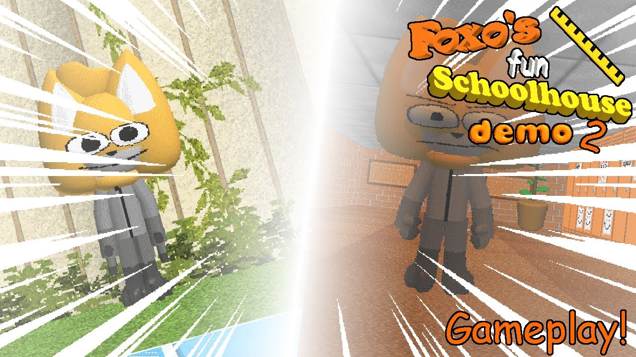 Foxo's Fun Schoolhouse Demo 2 gameplay! - YouTube