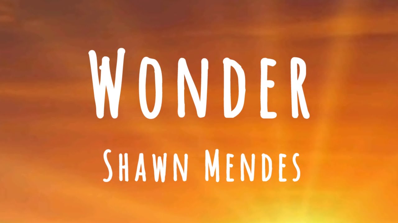 Shawn Mendes - Wonder (Lyrics) - YouTube