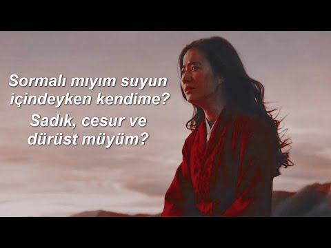 Christina Aguilera - Loyal Brave True (Türkçe Çeviri) | Mulan