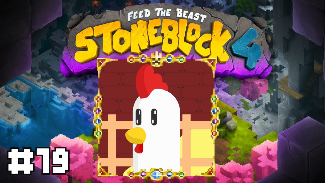 FTB StoneBlock 4 - สูตรลับตำหรับอาหารไก่ (Roost Chicken mod) - ตอนที่ ...