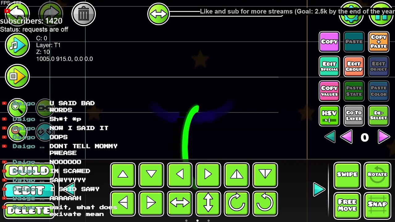 Beating B + Level Requests (GD) [2nd stream cuz the other one bugged ...