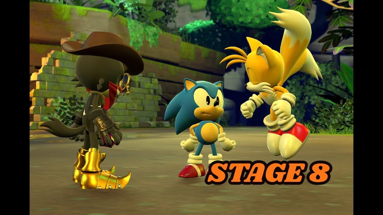 Sonic Forces Stage 8 : Mystic Jungle Luminous Forest - YouTube