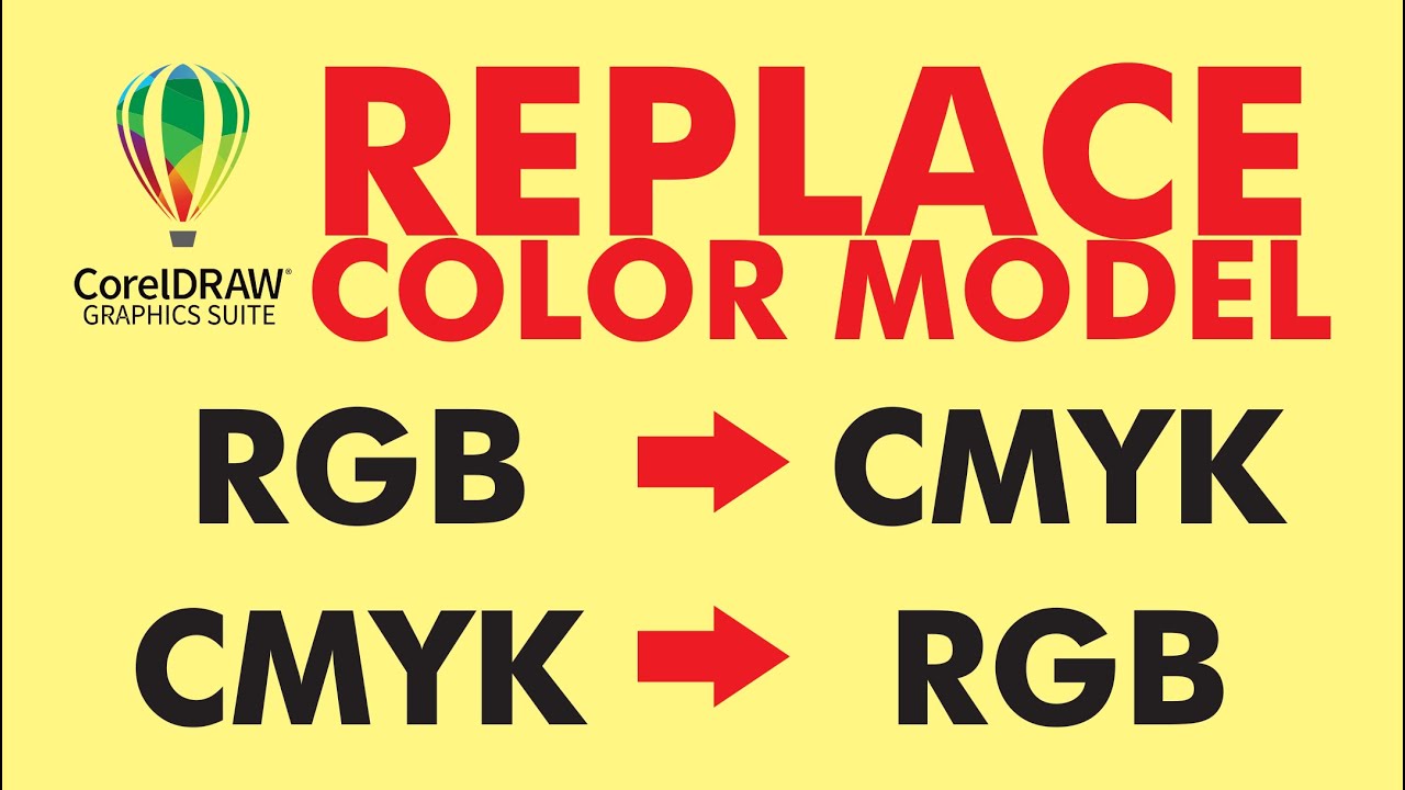 Change Color Model || CorelDRAW Basic Tutorial for Beginners || Advance ...