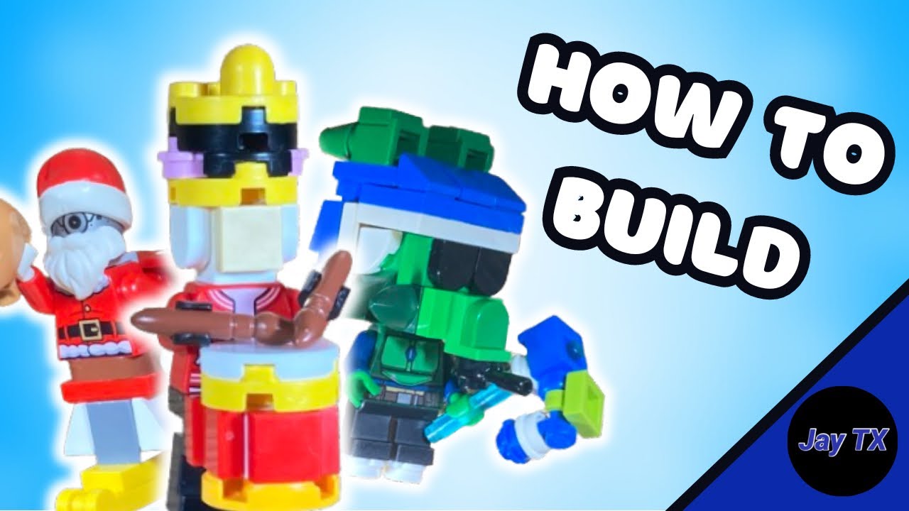 How to make the BRAWLIDAYS SKINS in LEGO!! [Brawl Stars] - YouTube