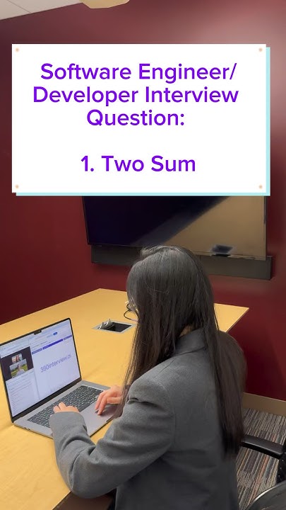 Software Engineer/Developer Interview Question: 1. Two Sum - YouTube