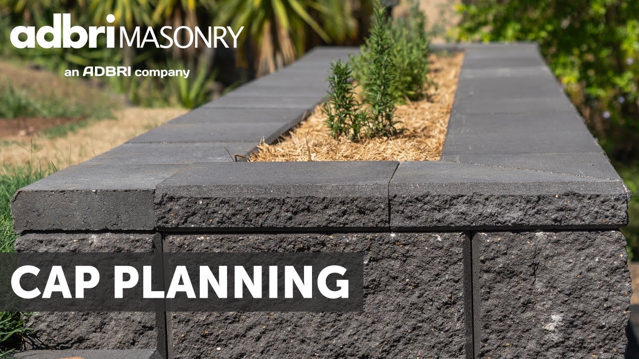 How to make your capping layout look good! | Adbri Masonry with Jason ...