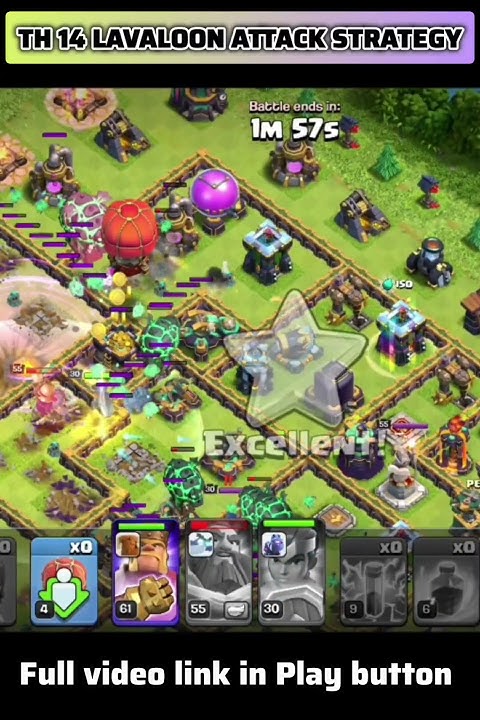 Th 14 Lavaloon attack strategy #gamingrascal #clashofclans #shorts - YouTube