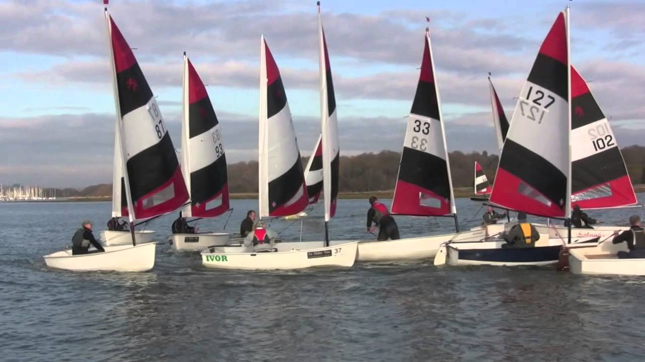 Foxer Winter Championship 2012 Hamble River Sailing Club - YouTube