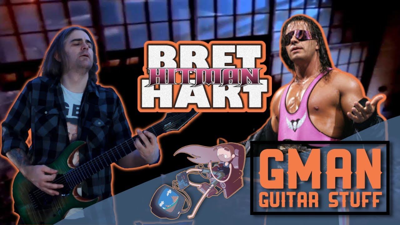 Bret Hart Theme - WWF Entrance Cover || Gman Guitar Stuff #brethart ...