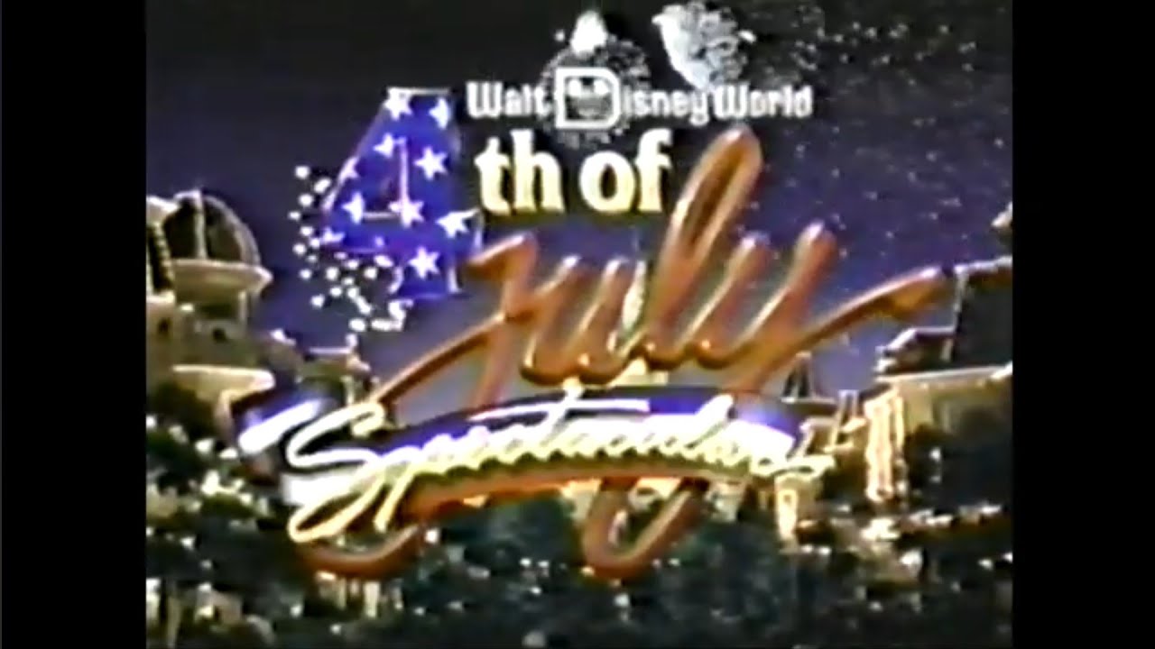 Walt Disney World 4th of July Spectacular 1988 - YouTube