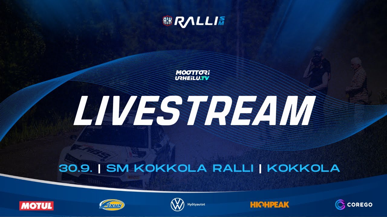 🔴 Ralli SM LIVE: SM Kokkola Ralli - Saturday - YouTube