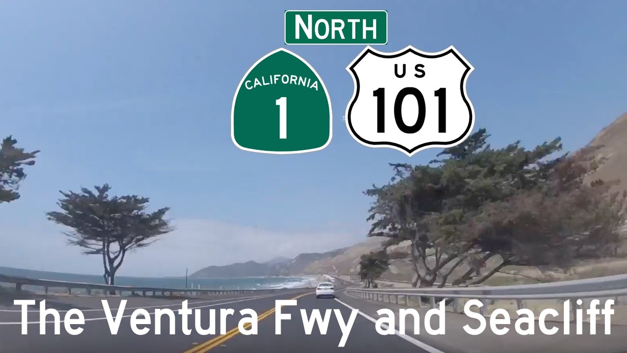 US 101, CA 1 North - The Ventura Freeway and Seacliff Rd - Oxnard to ...