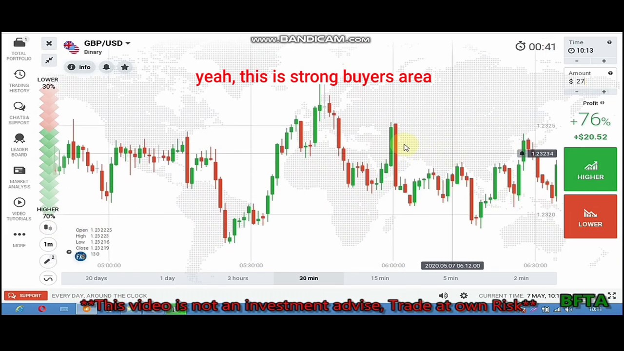 5 compounding trading from $10 with simple analysis | candlesticks ...