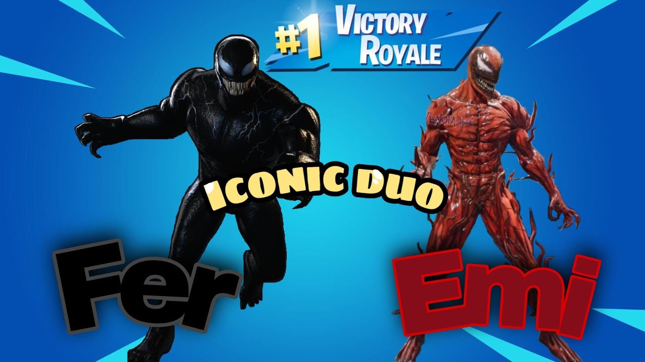 Venom y carnage en Fortnite con emi - YouTube