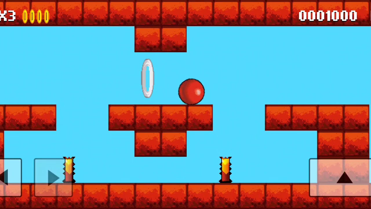 Bounce classic gameplay - Level 1 - YouTube