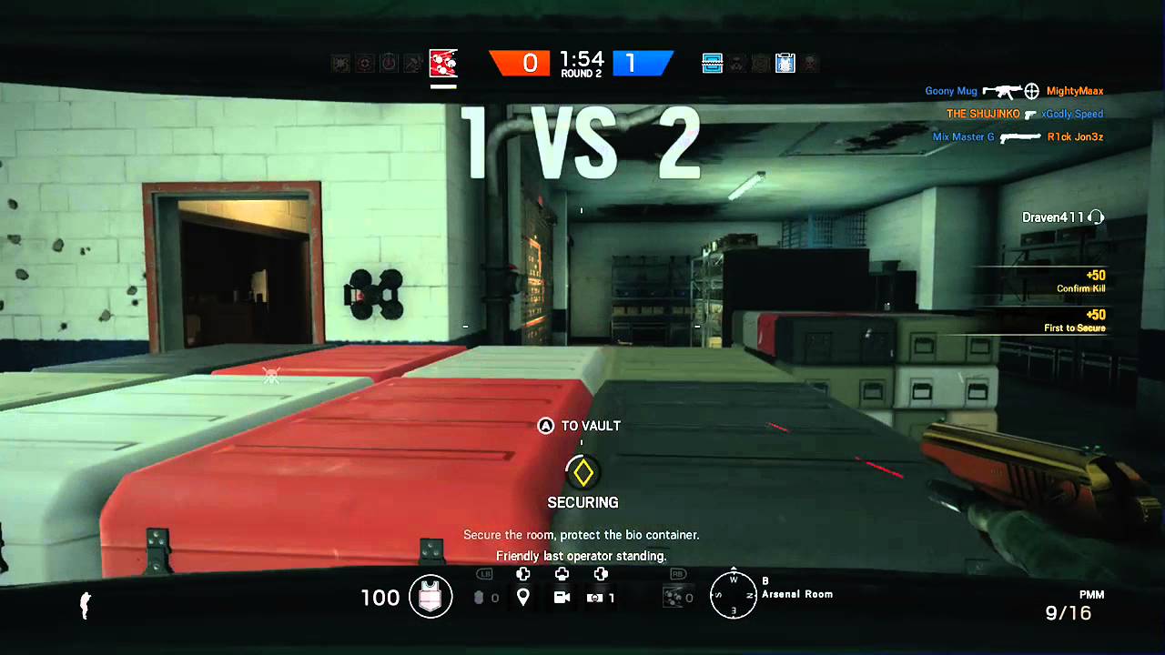 TOM CLANCY'S RAINBOW SIX SIEGE how to use Fuze+shield - YouTube