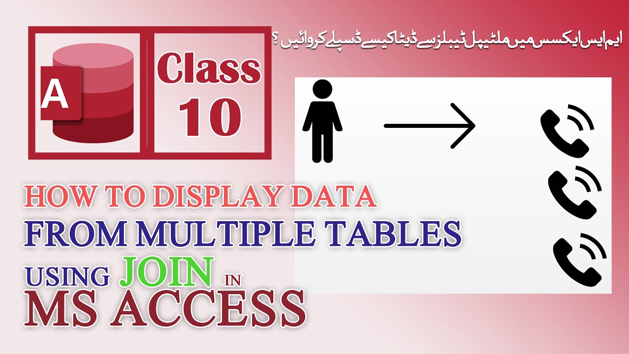 How To Display Multiple Tables Data Using Join In Ms Access Technical 4069