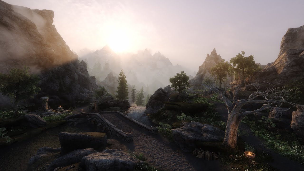 [4K] Skyrim SE 2023 Ultra modded with E.V.C ENB - YouTube