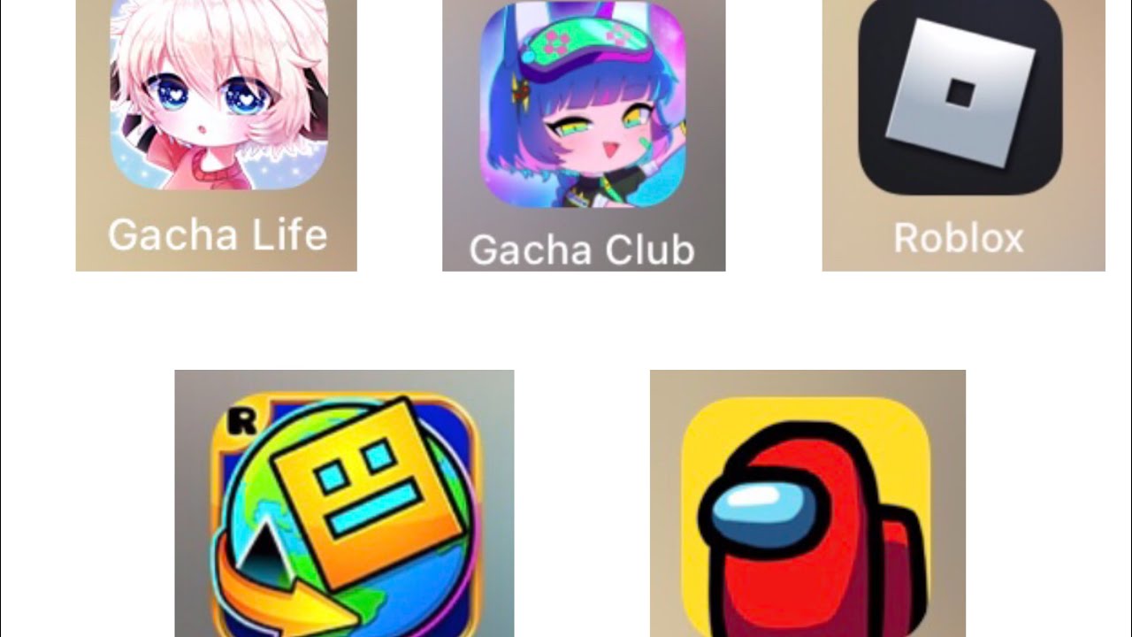 My OC in different apps/games - YouTube