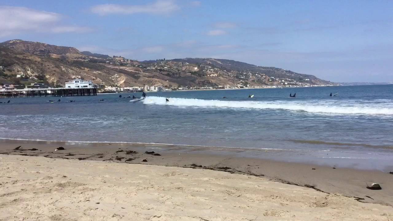 Surfrider Beach, Malibu 2016.05.15 c - YouTube