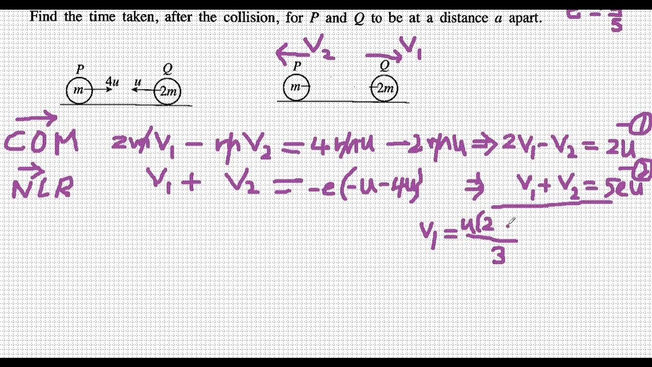 Combined Mathematics Collision 2021 AL Question - YouTube