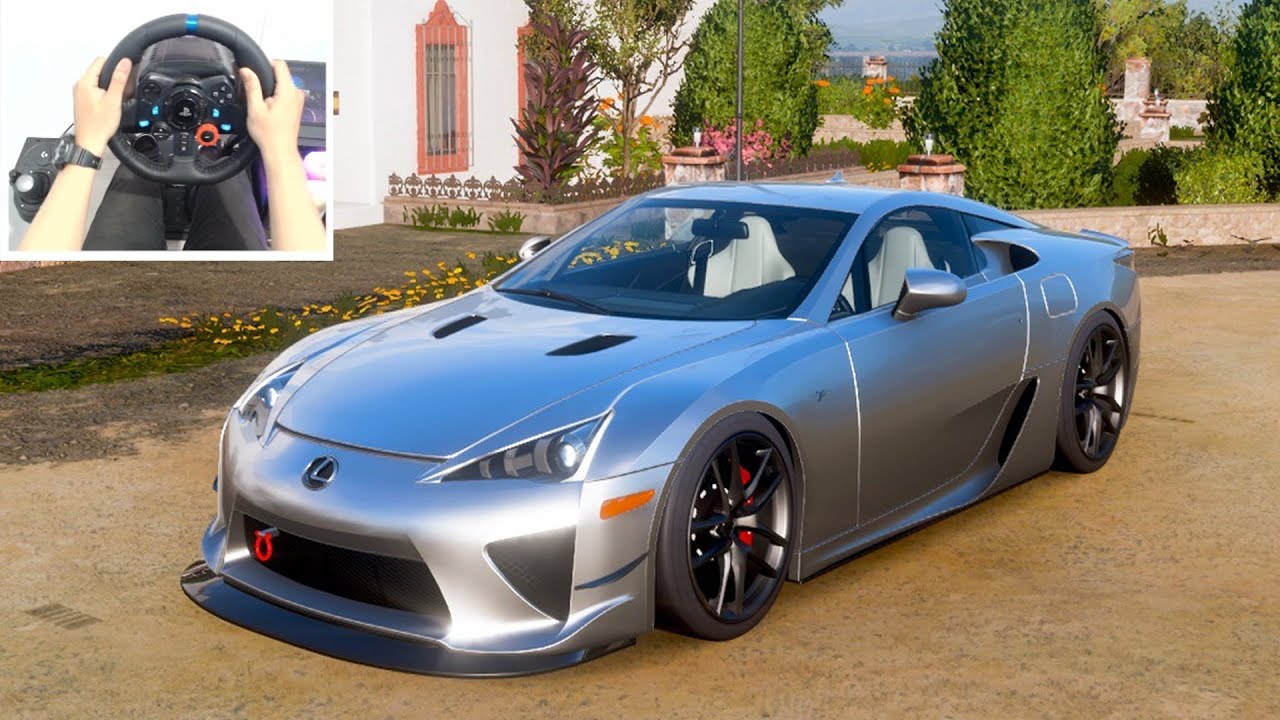 Forza Horizon 5 - Lexus LFA 2010 | Steering Wheel Logitech G29 ...