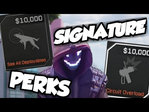 Rogue Company | Glitches Signature Perks! - YouTube