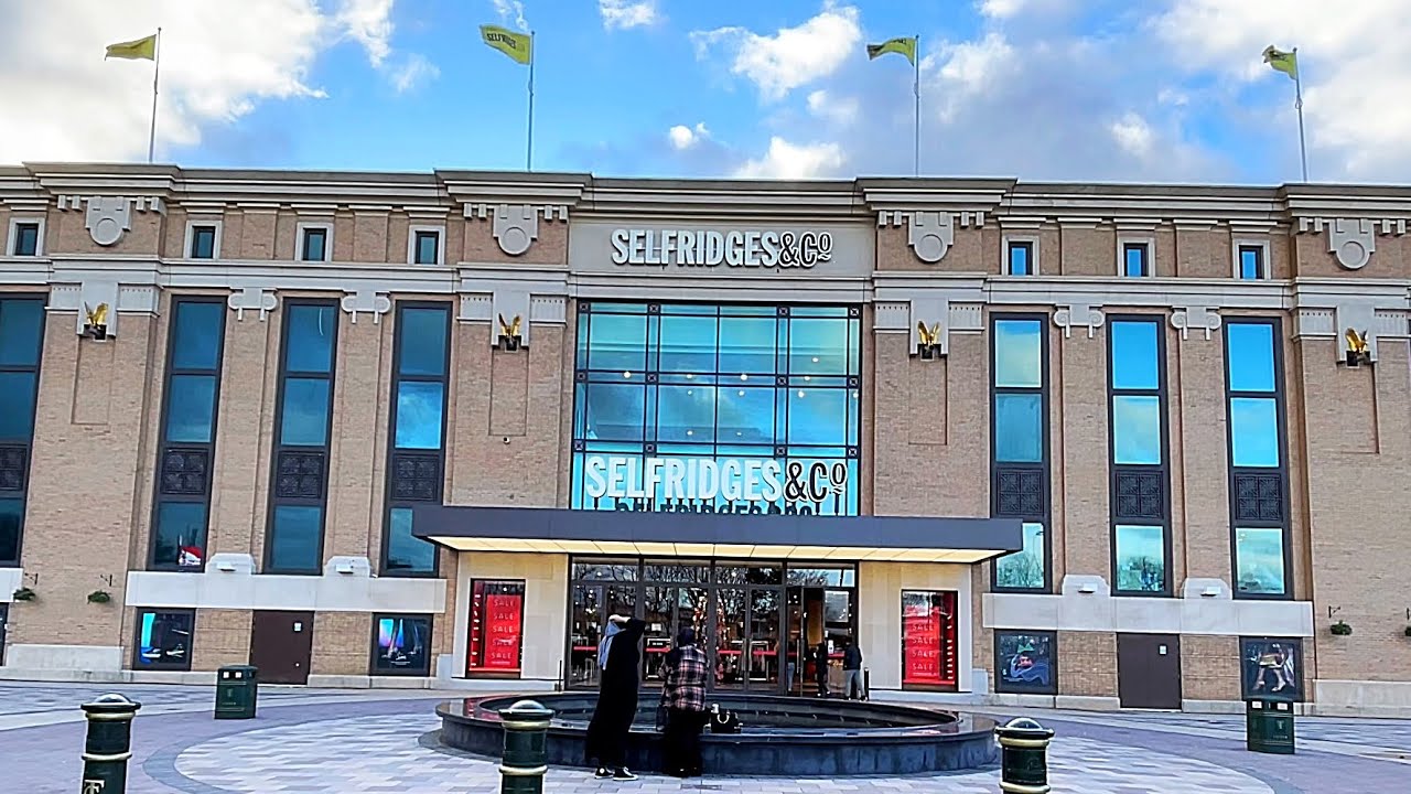 HD[4K] Selfridges Shopping Mall Trafford Centre Manchester UK 🇬🇧 - YouTube