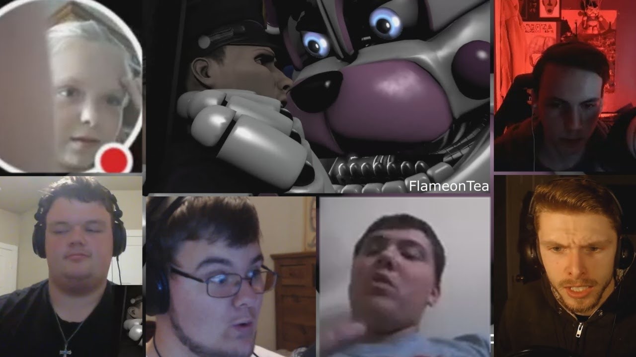 [VERSION 2.0] [SFM FNAF] You Can't Hide (Song by CK9C) [REACTION MASH-UP]#1678 - YouTube