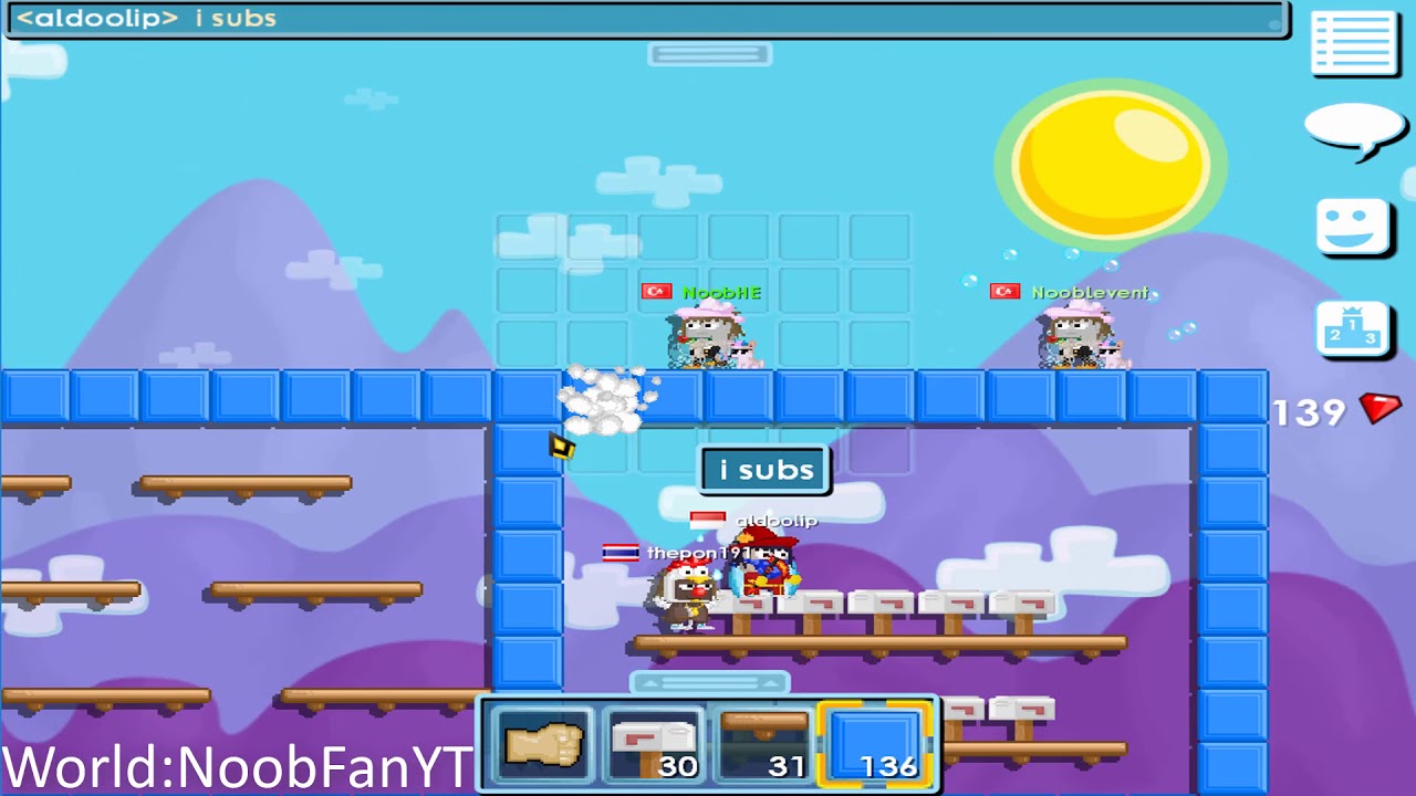 Growtopia | Building Main World ! - YouTube