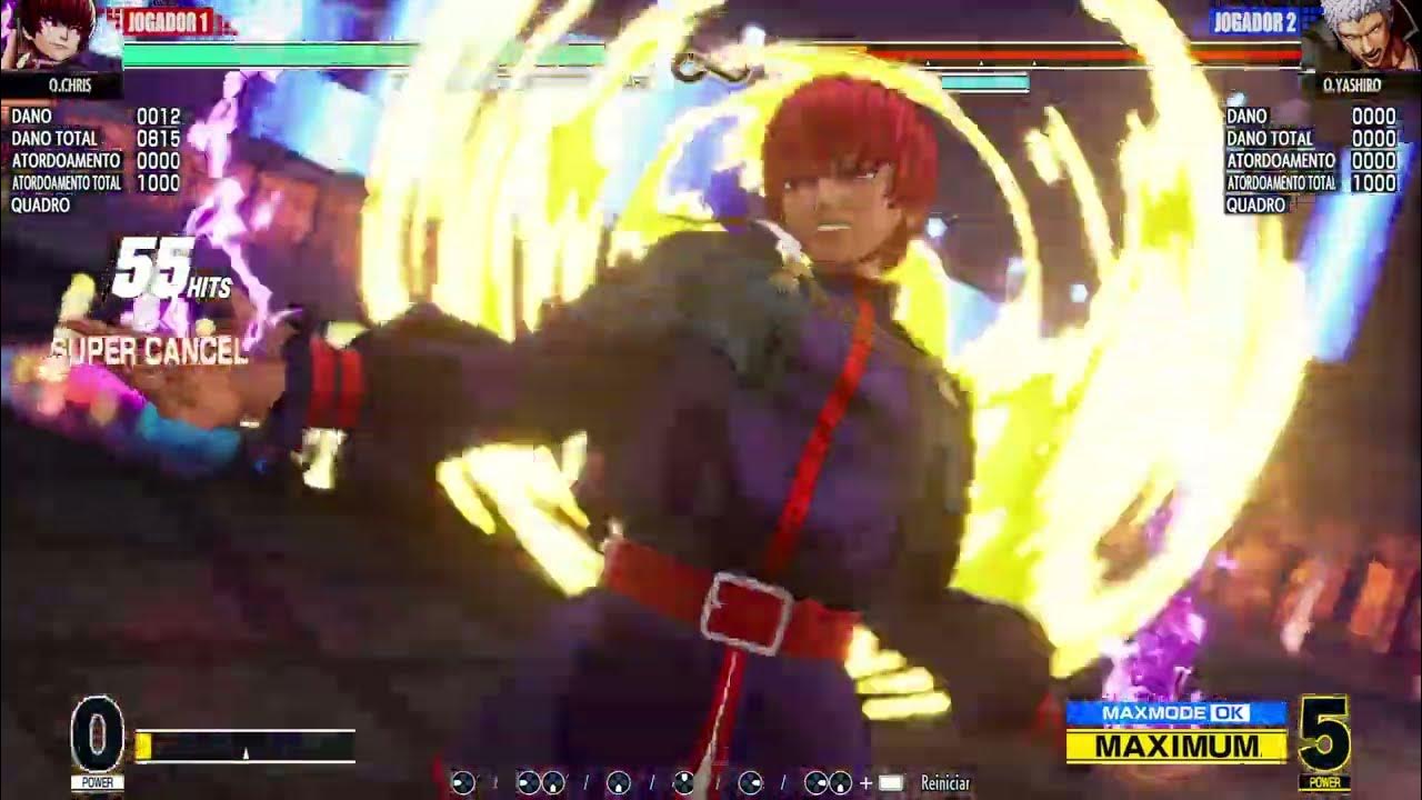 THE KING OF FIGHTERS XV_ OROCHI CRYS NEW STUN TOD COMBO 56 HIT Patch versão 2. 41 - YouTube