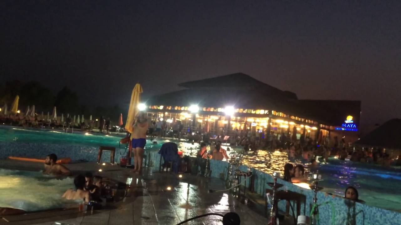 Al Maya beach party island - pool party Abu Dhabi 2016 - YouTube
