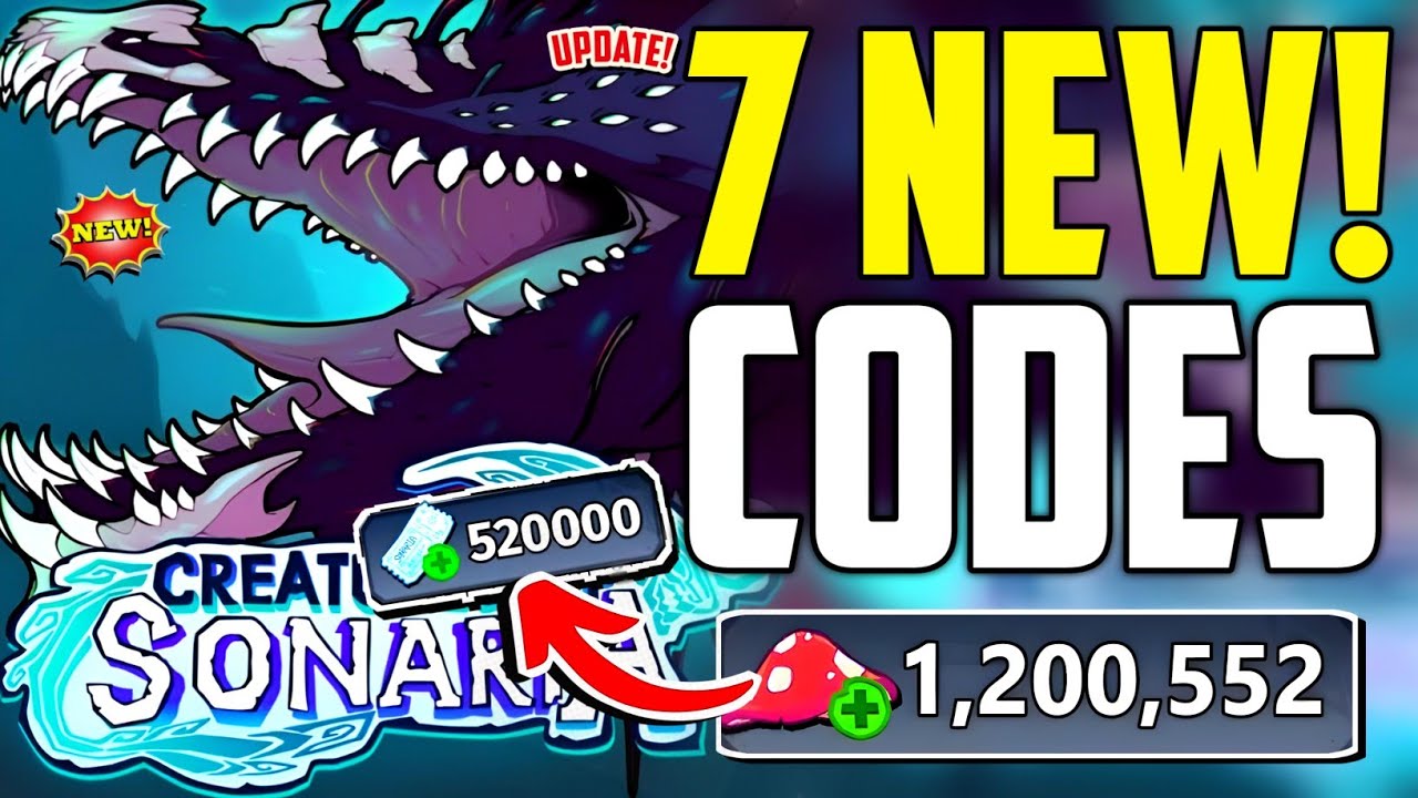 ⚠️HALLOWEEN🎃[CODE]⚠️ CREATURES OF SONARIA CODES 2025 - ROBLOX CREATURES ...