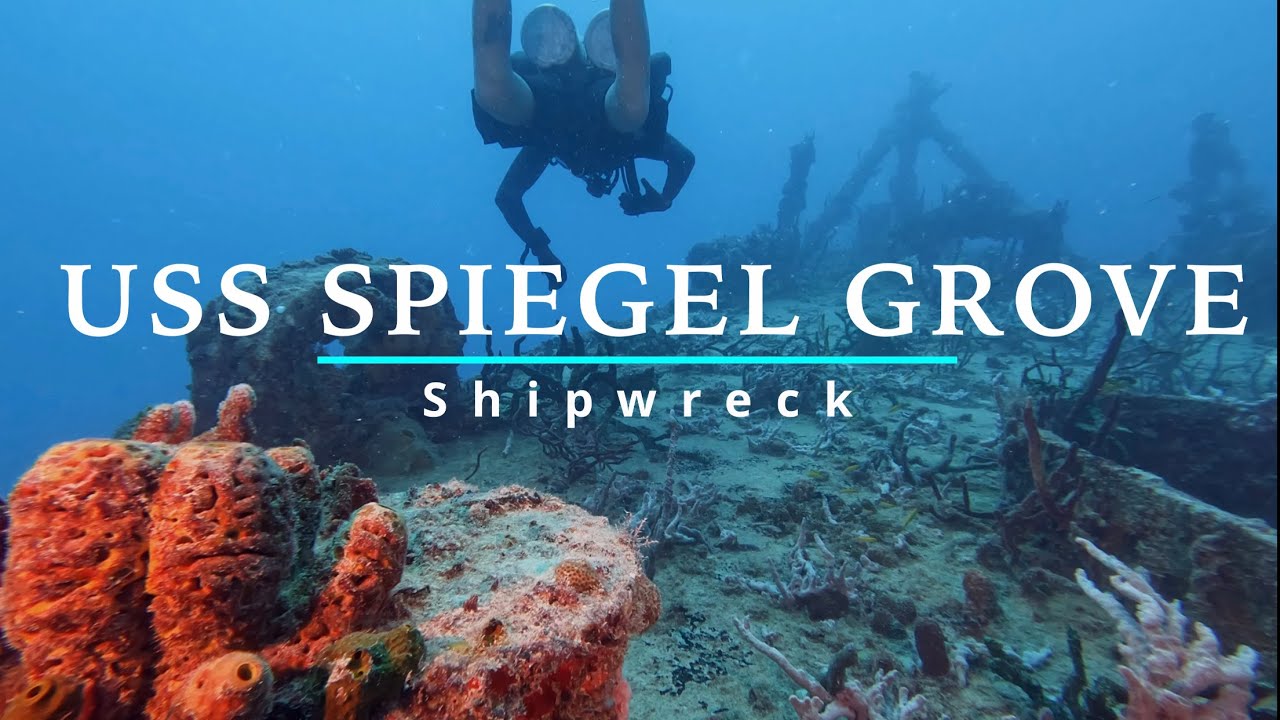 EPIC Exploration of the Spiegel Grove || Key Largo Best Diving Site - YouTube