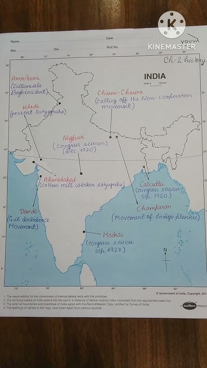 Class 10 history chapter 2 map | important for boards | - YouTube
