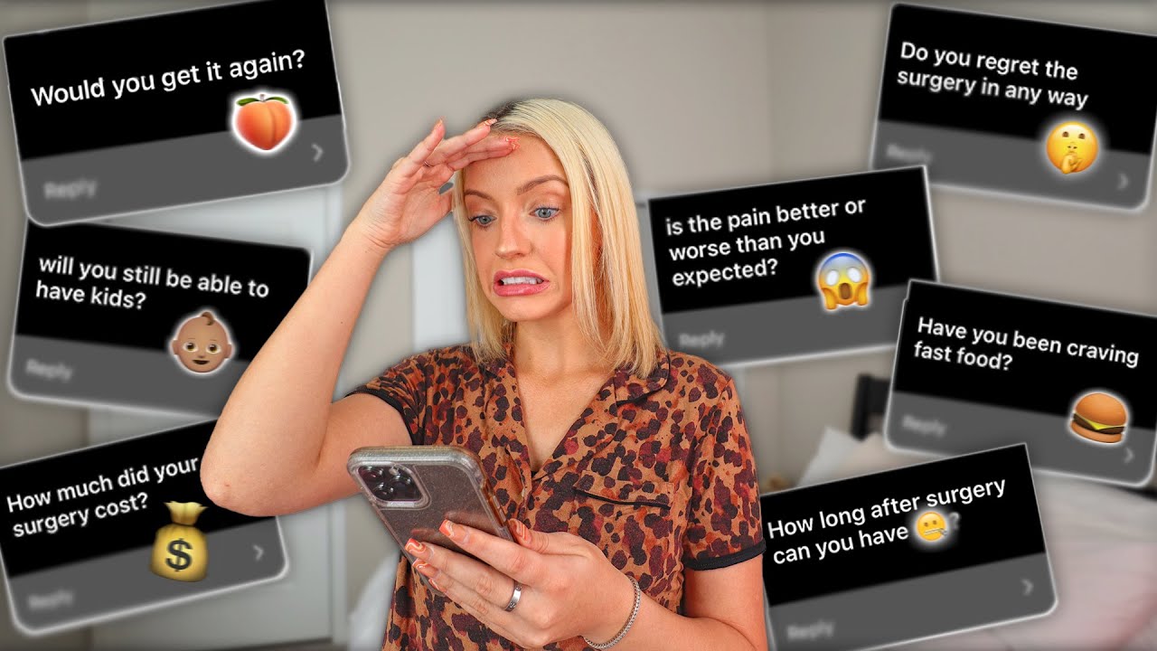 DO I REGRET MY SURGERY? *BBL RECOVERY Q&A* - YouTube