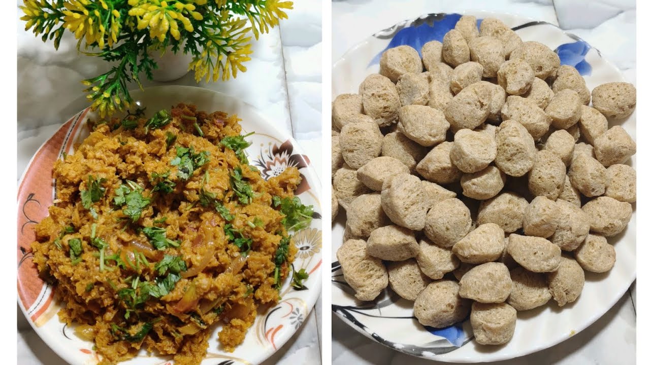 New recipe of soya vaji tasty and easy recipe like and subscribe my ...