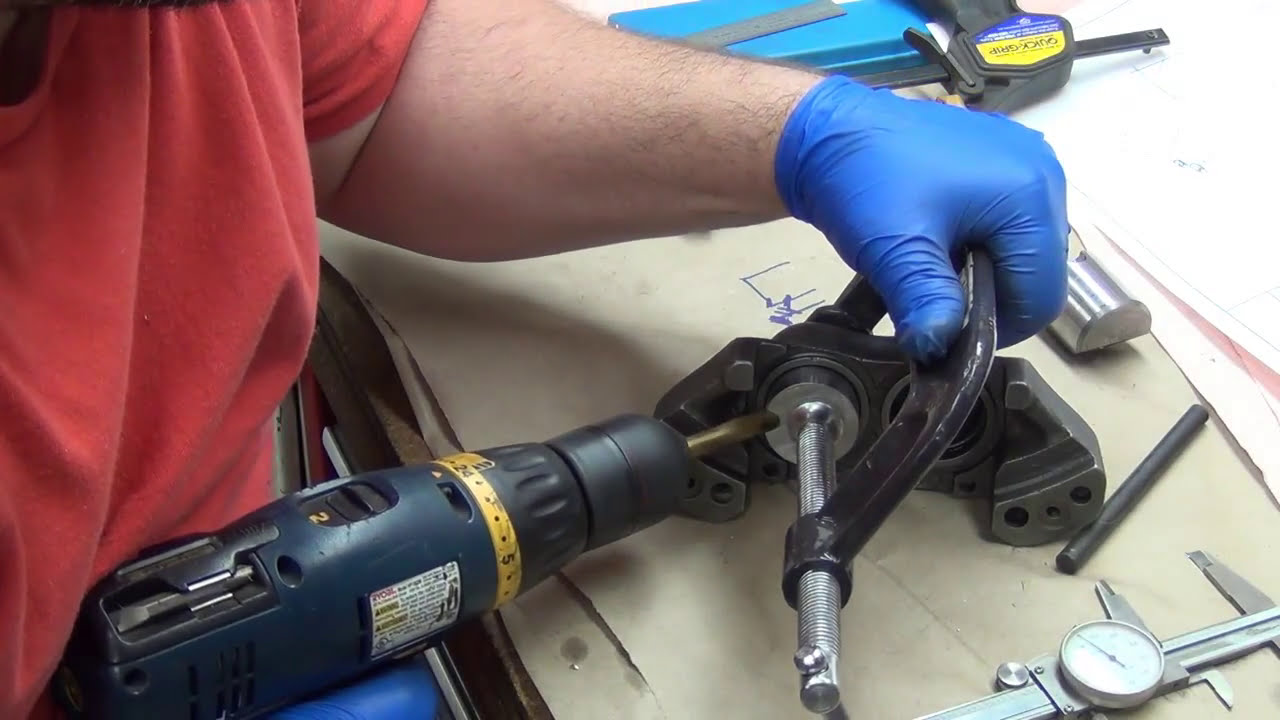 Volvo Caliper Drill Jig - YouTube