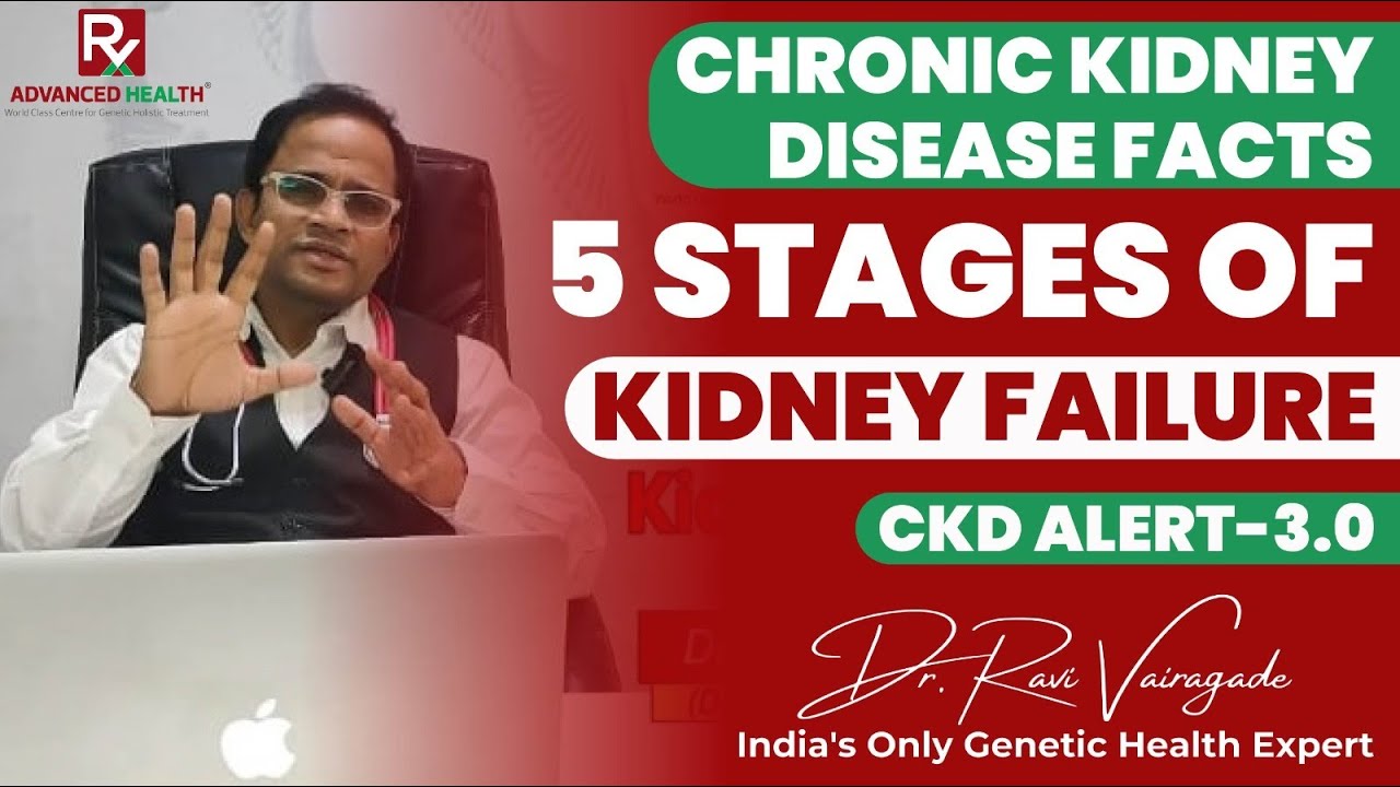 5 Stages of Chronic Kidney Disease #ckd | Kidney Failure Facts # ...