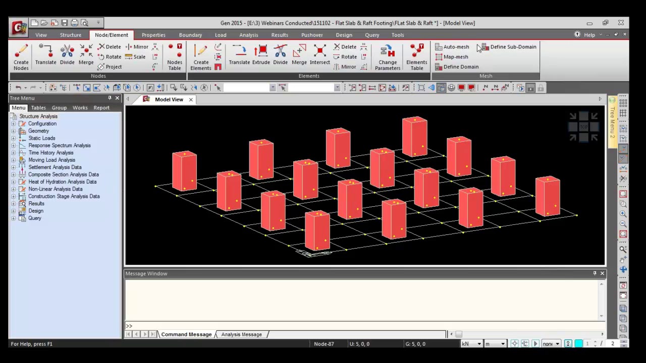 Flat slab as per Eurocode - YouTube