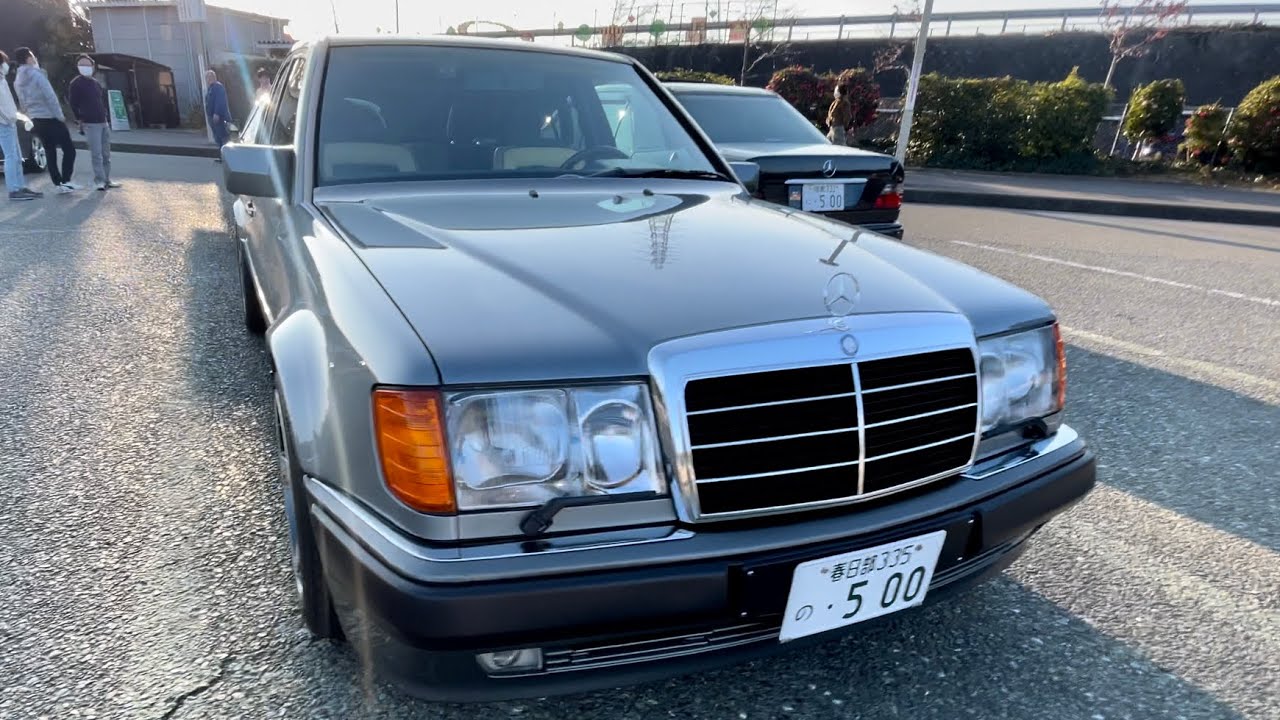 Mercedes 500E & Jaguar XJS (Japan) - YouTube