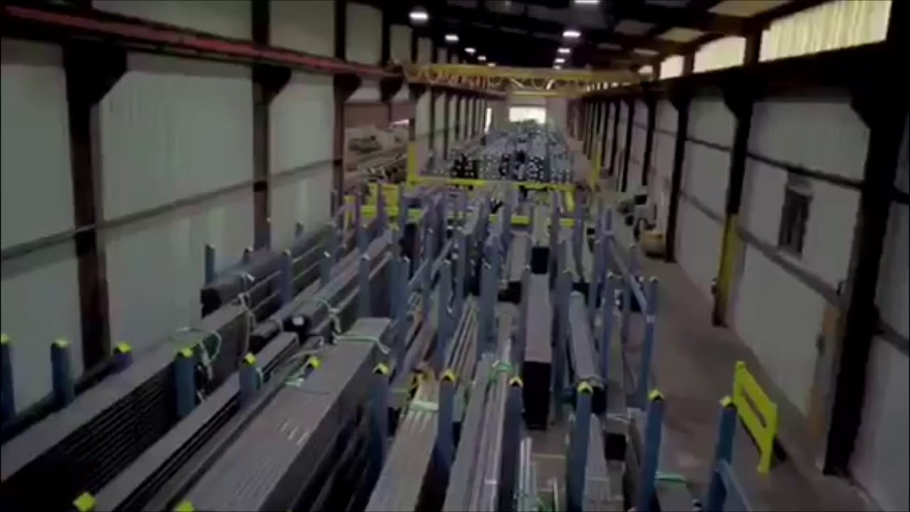 Tube Laser Warehouse - YouTube