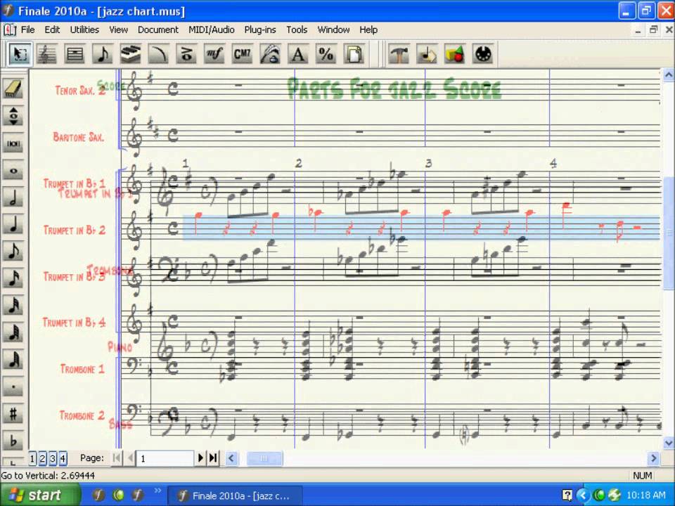Finale tutorial, divisi parts - The Finale Projects - YouTube