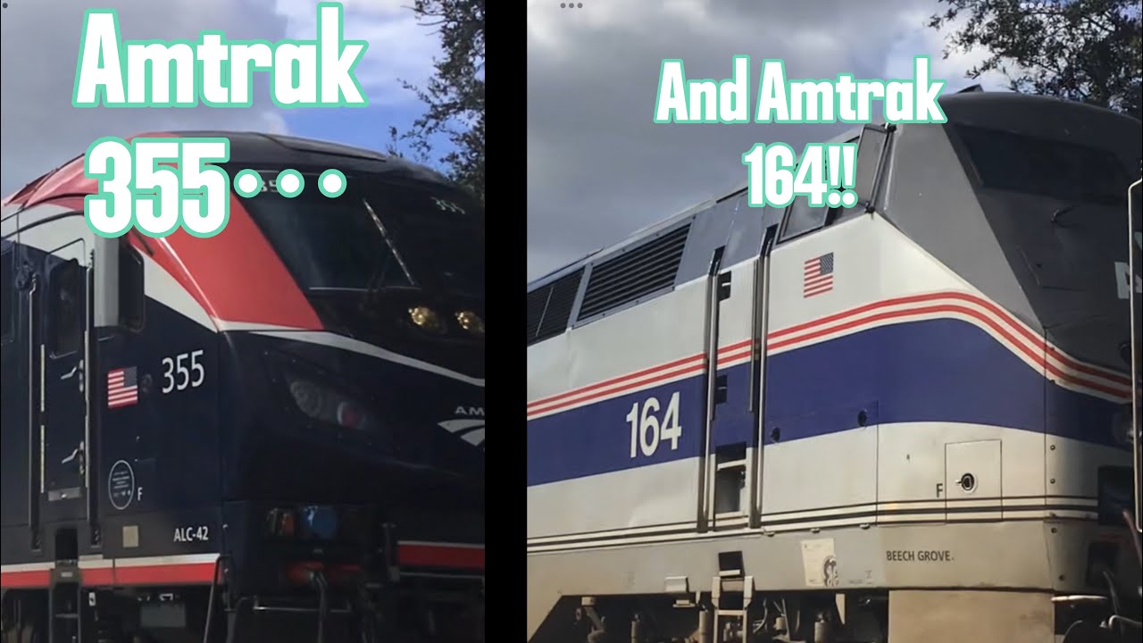 Amtrak PO91 with some special guests! - YouTube