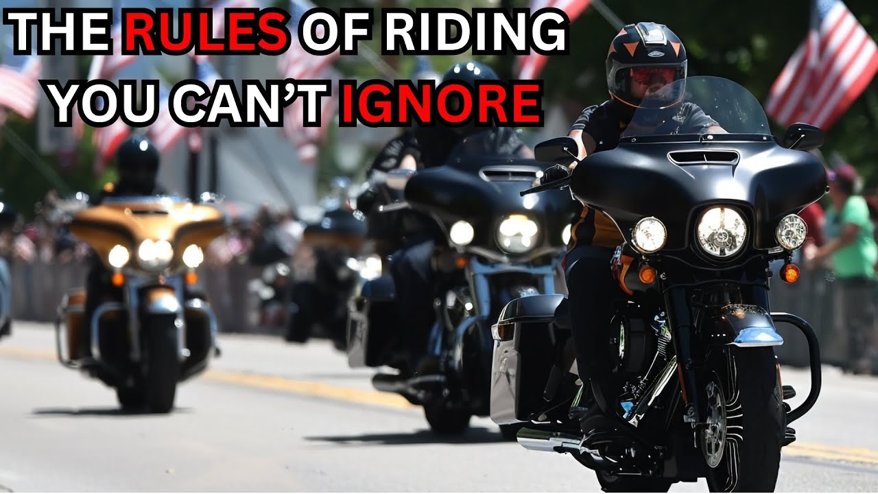 7 Unspoken Rules ALL Motorcyclists Must Follow - YouTube