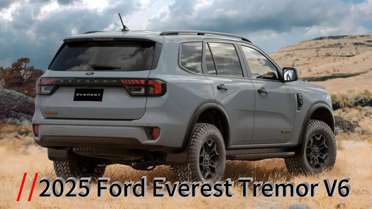 Ford Australia | unveiled the Everest Tremor Upgrade V6 Engine | AmCam ...