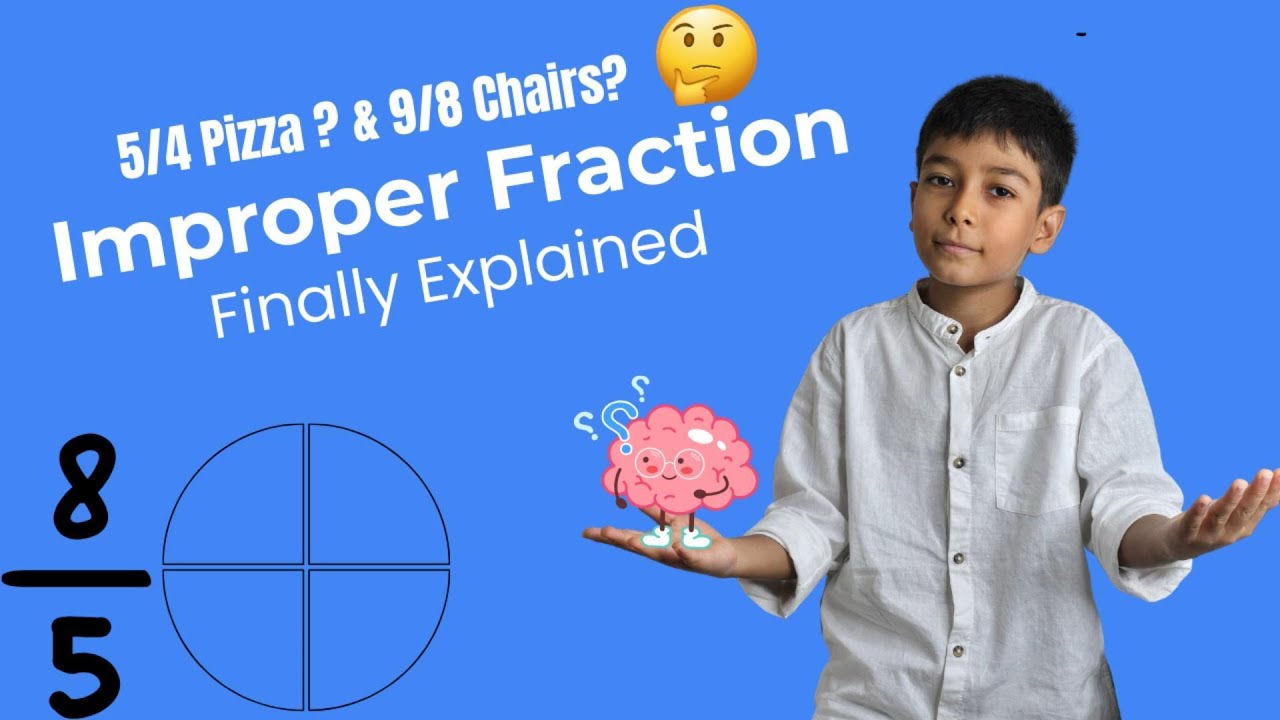 Improper Fractions Explained with Real-Life Examples | Pizza ...