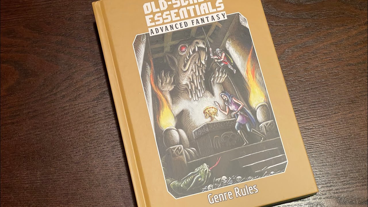 Old School Essentials Advanced Fantasy Genre Rules - YouTube